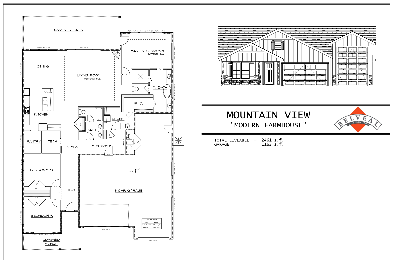 Mountain View #2 – Boise New Home Builder | Belveal Construction